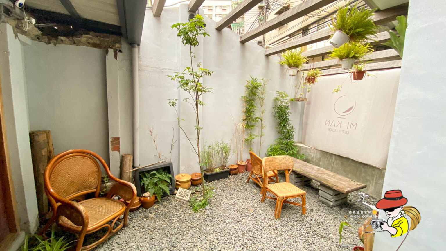 板橋咖啡廳|微間素生Mi-Kan Studio 板橋不限時咖啡廳 紅磚老宅咖啡廳 板橋三合院老宅咖啡廳 - 翁翁旅食空間